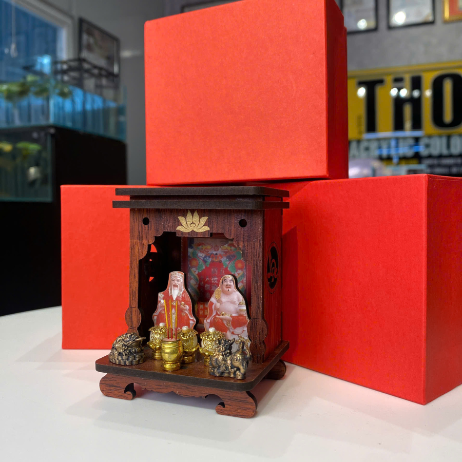 Mini GOD OF WEALTH ALTAR MODEL | Shopee Singapore