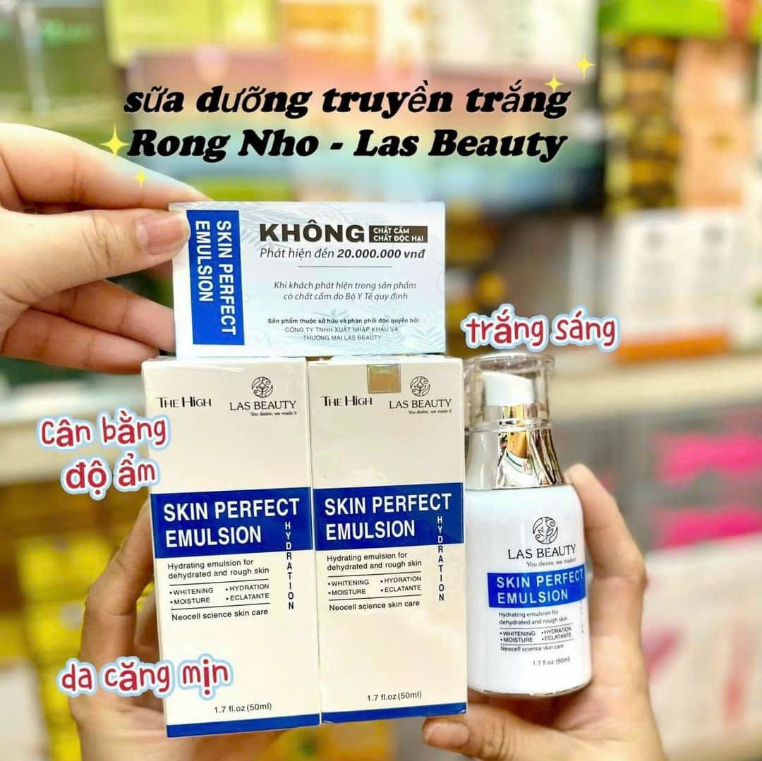GIVE VITAMIN E - Las Beauty Skin Perfect Emulsion Japanese seaweed ...