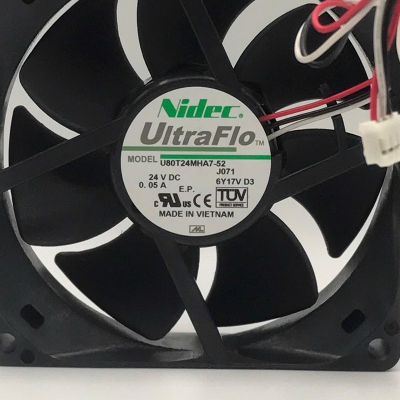 Genuine new Nidec 24v 0.65a 8x8x2.5cm radiator fan | Shopee Singapore