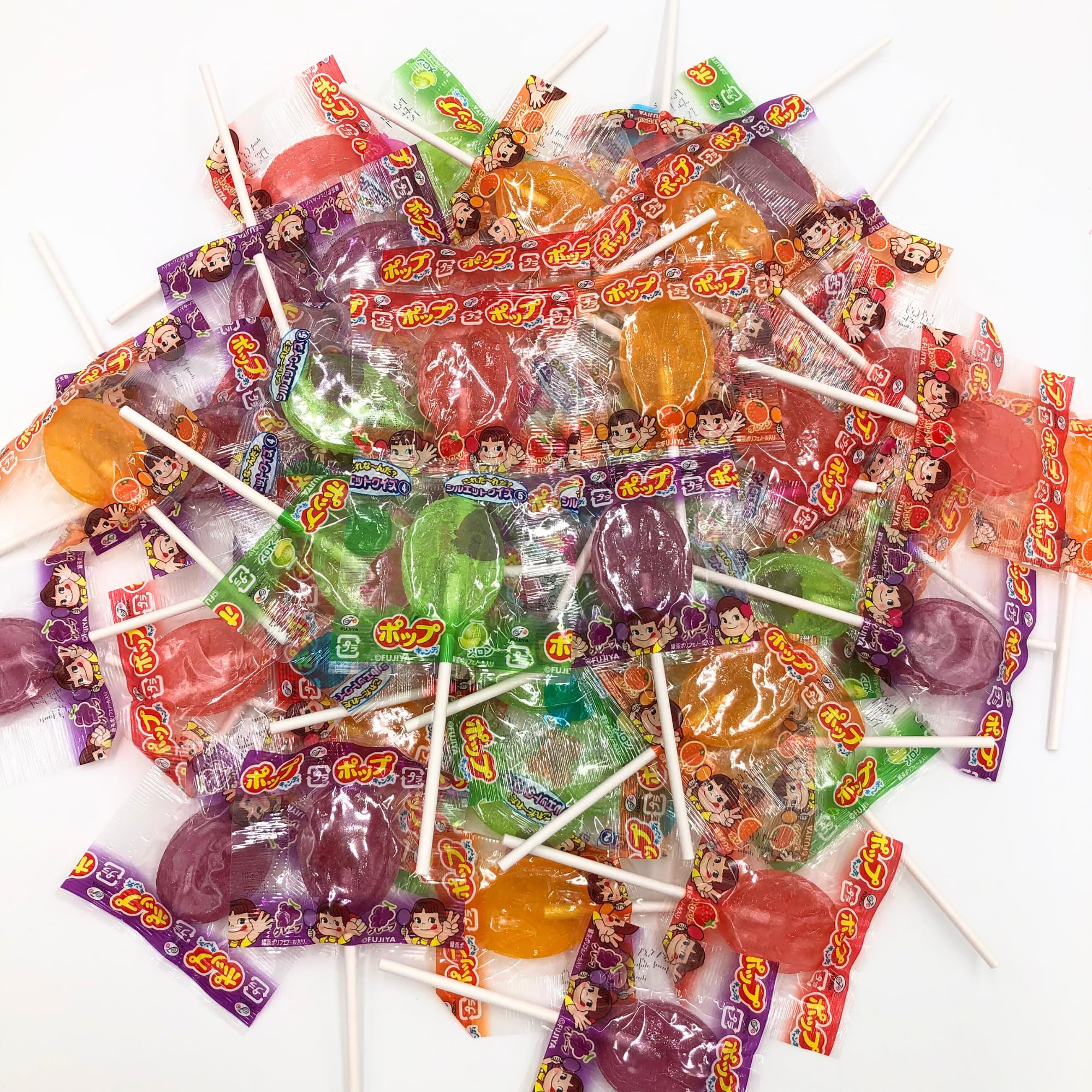[DATE September 2025] FUJIYA POP CANDY Japanese Anti-Cavity Lollipop ...