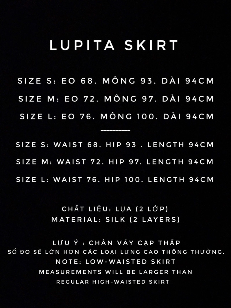 Lupita Skirt | 2-Layer Silk Skirt with Bow Lace Trim (original photo) | Shopee Singapore