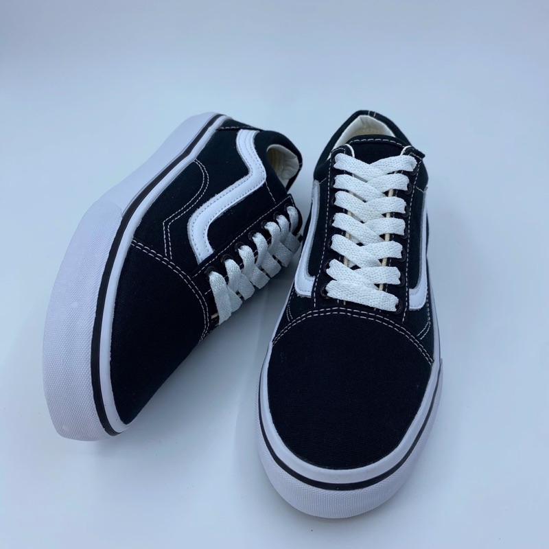 V OLD SKOOL BLACK SHOES (Full box, bill) | Shopee Singapore