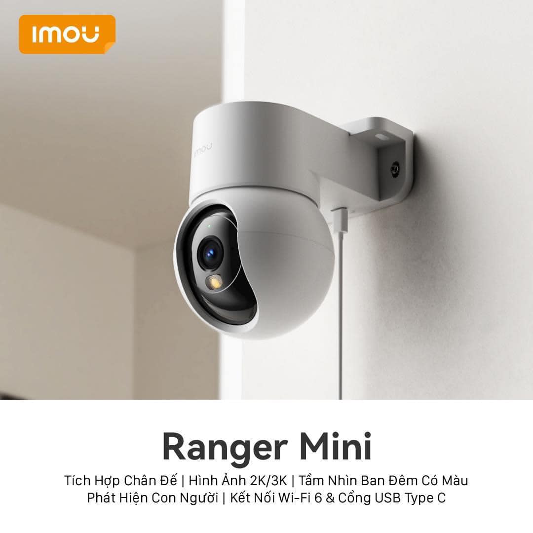 Imou Ranger Mini 3MP 5MP WIFI Camera - Indoor Camera with integrated ...