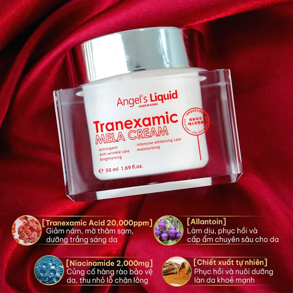 [NEW] Slingshotm Angel's Liquid Tranexamic Mela Cream 50ml (White ...