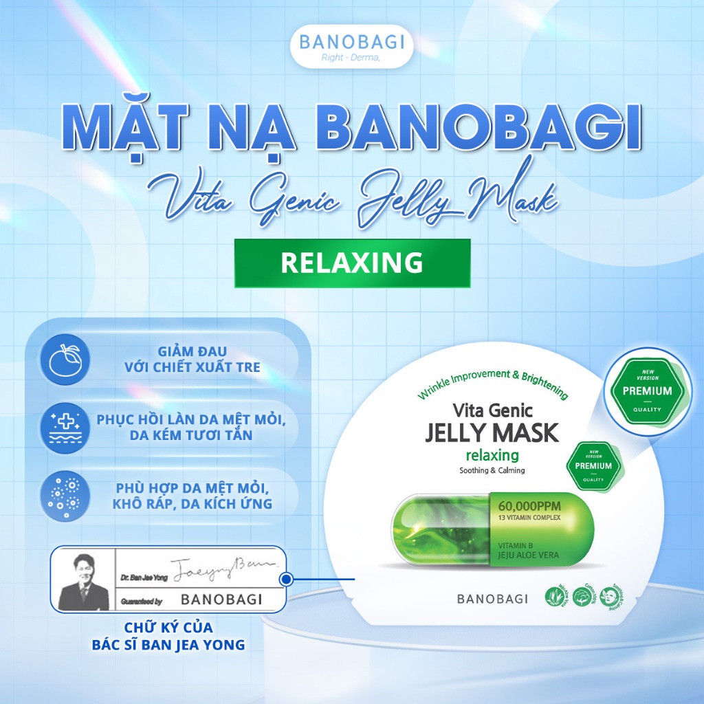 Combo mix of 10 Banobagi Vita Genic Mask Premium version Premium new ...