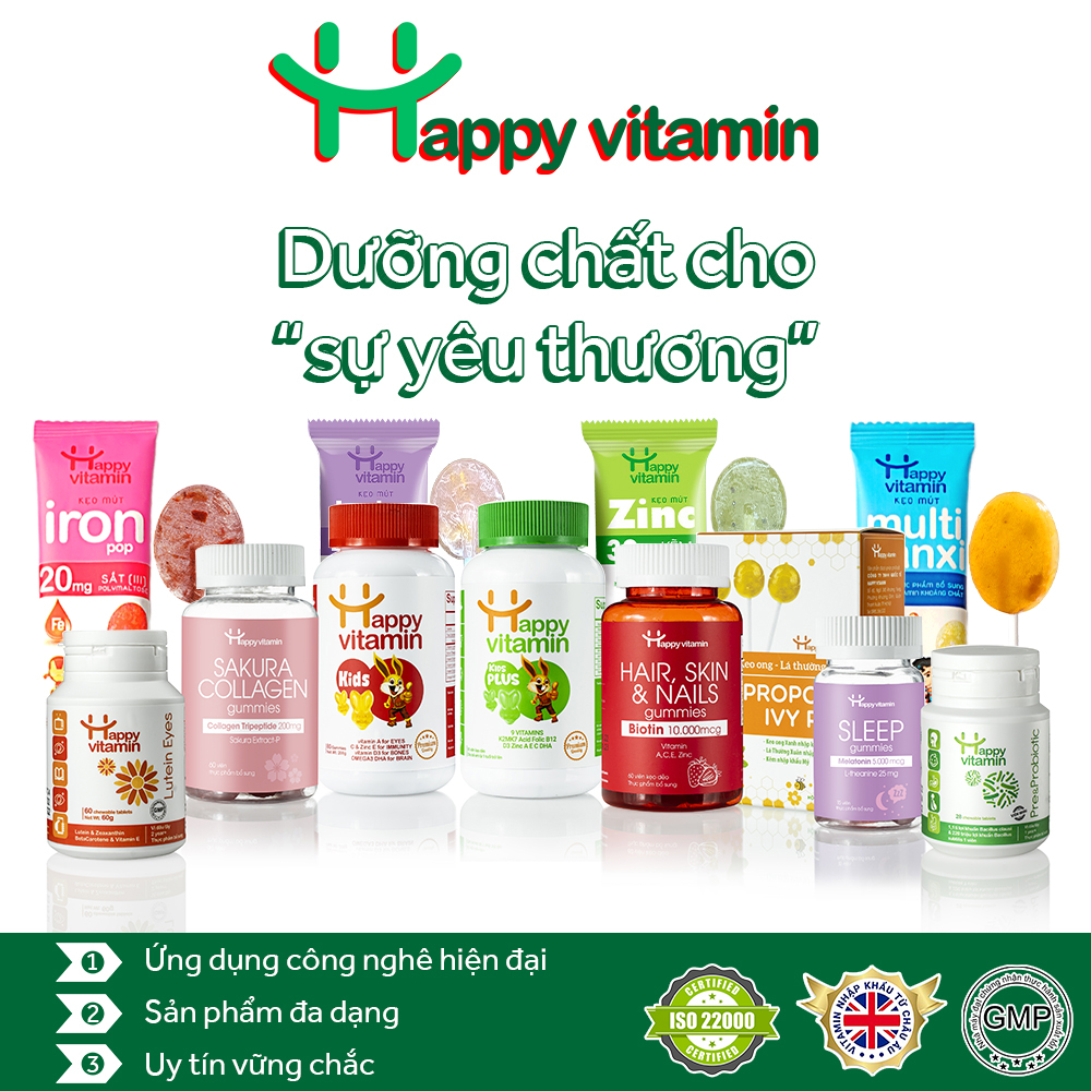 Sakura Happy Vitamin Collagen Supplement Gummies Box of 60 tablets ...