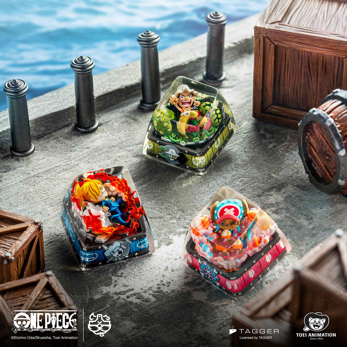Dwarf Factory mechanical keyboard Artisan Keycap - One Piece | Shopee ...