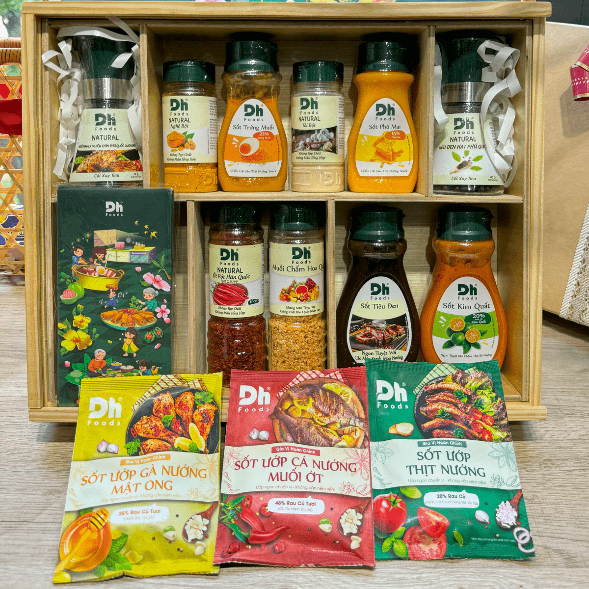 Van Thinh Dh Foods Kitchen Gift Box with 13 Types of Spices. Gift Set ...