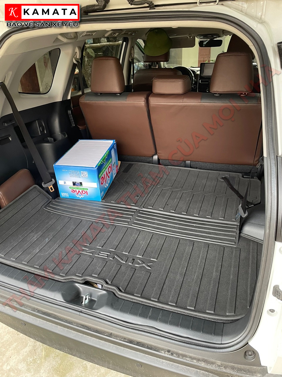 Trunk mat for Toyota Innova Cross 2023-2025 TPV new (no seat) KAMATA ...
