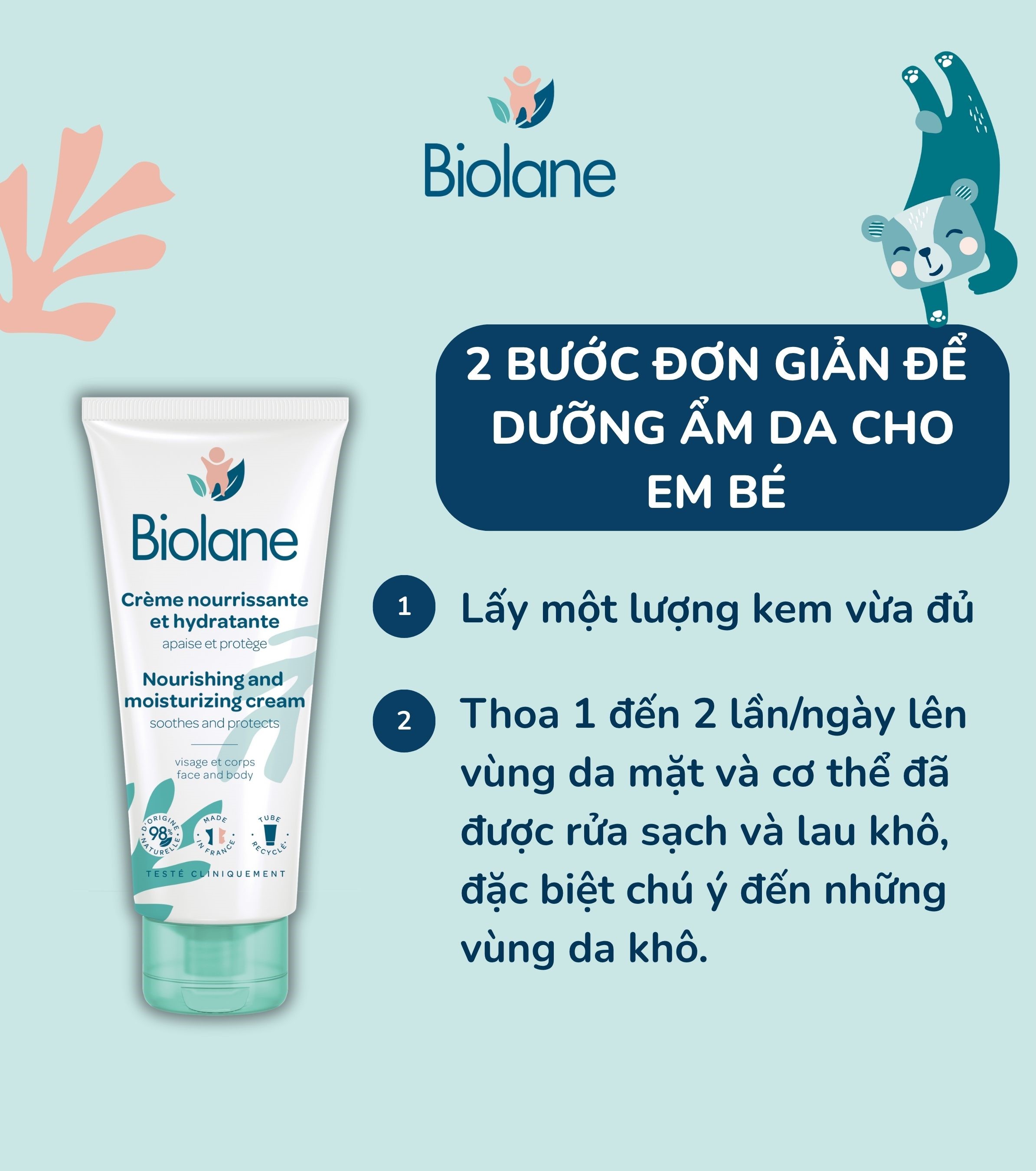BIOLANE Nourishing and Moisturizing Cream (100ml) | Shopee Singapore