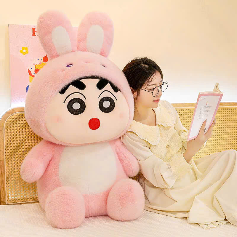 Super Cute Cosplay Pencil Shin Character Teddy Bear – Shin Cosplay Pink ...