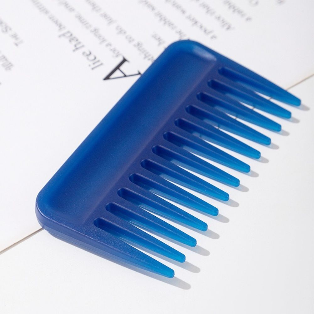 Mini Wide-Toothed Plastic Comb 032 Wide Version for Men Styling Curly ...
