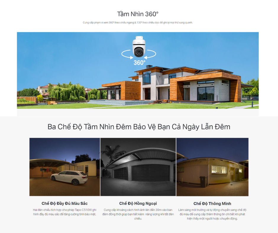 TAPO C510 outdoor WiFi Camera, 2-way conversation resolution, siren ...