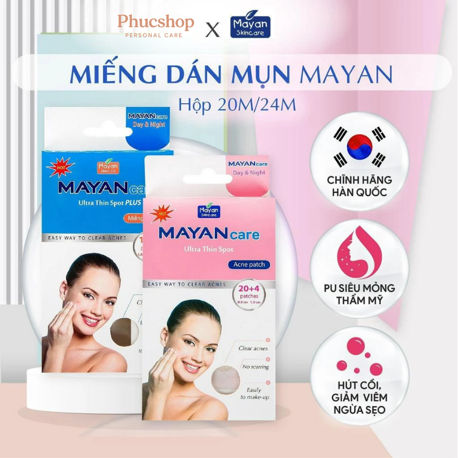 Genuine Korean Mayan Acne Patch, Reduces Swelling, Inflammation ...