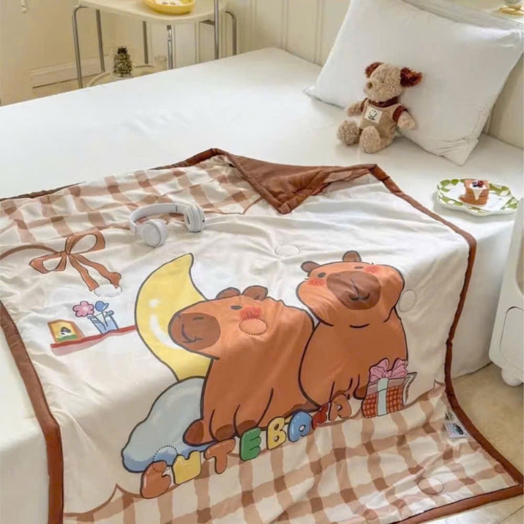 5D cartoon children's blanket made of soft, airy cotton, blanket for ...
