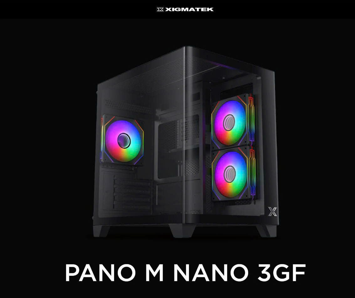 XIGMATEK PANO M NANO 3GF Computer Case (Main Support: Micro-ATX, ITX ...