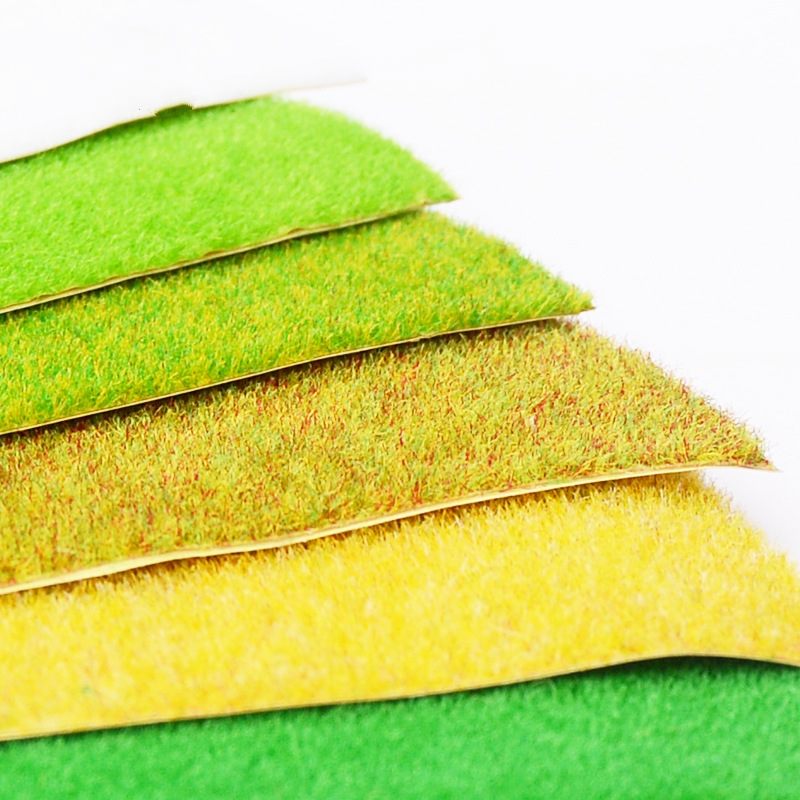 SA Grass mats of various colors to decorate miniature landscapes, sand ...