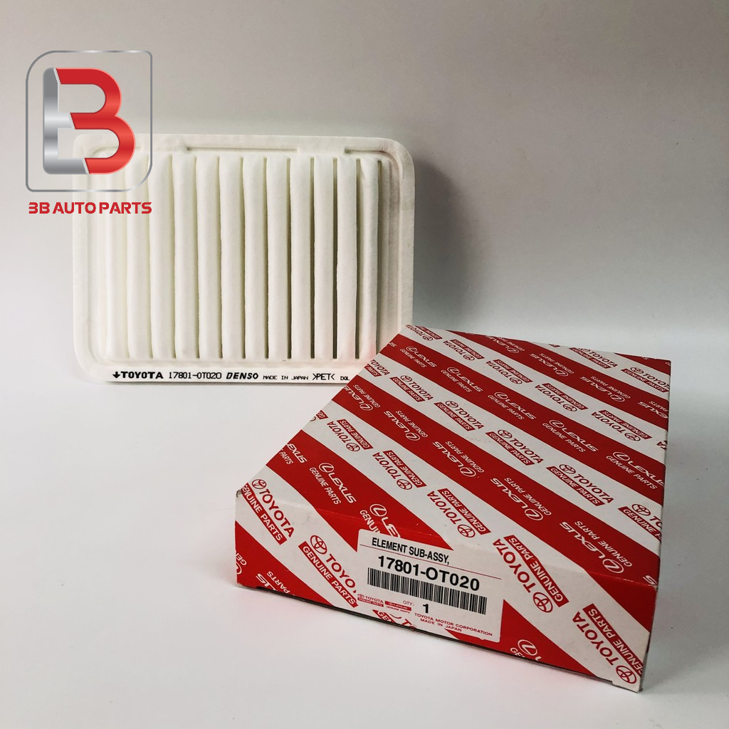 Toyota Vios, Altis engine air filter - Japanese standard MSP: 17801 ...