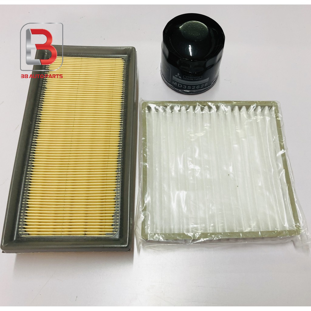 Combo of engine air filter, air conditioner filter, Mitsubishi Xpander ...
