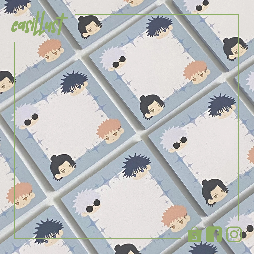 Jujutsu Kaisen JJK notepad/note paper | Shopee Singapore