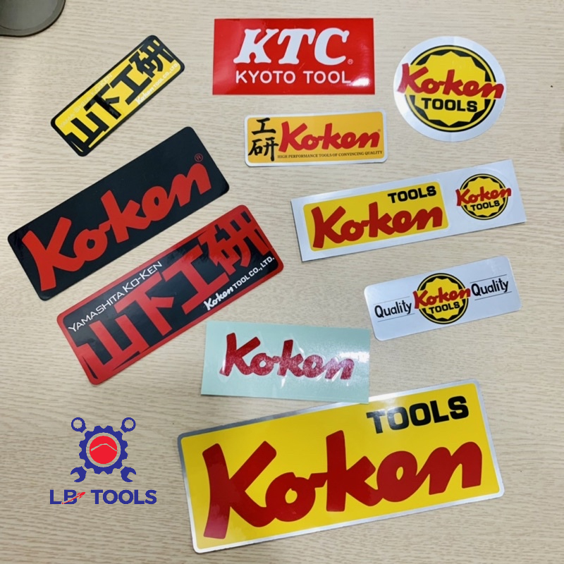 KOKEN Sticker, Japanese KTC - Famous Japanese tool brand | Shopee Singapore