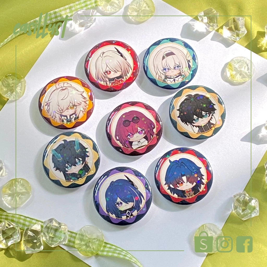 Honkai Star Rail HSR Badge 44mm (8 models) | Shopee Singapore