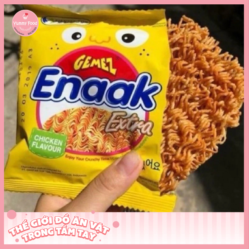 Enaak Instant Noodles Soaked In Super Flavor - Pack | Shopee Singapore