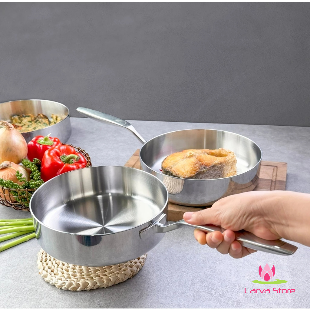 Premium Kaiyo 5-Layer Seamless 316 Stainless Steel Pan With High Non ...