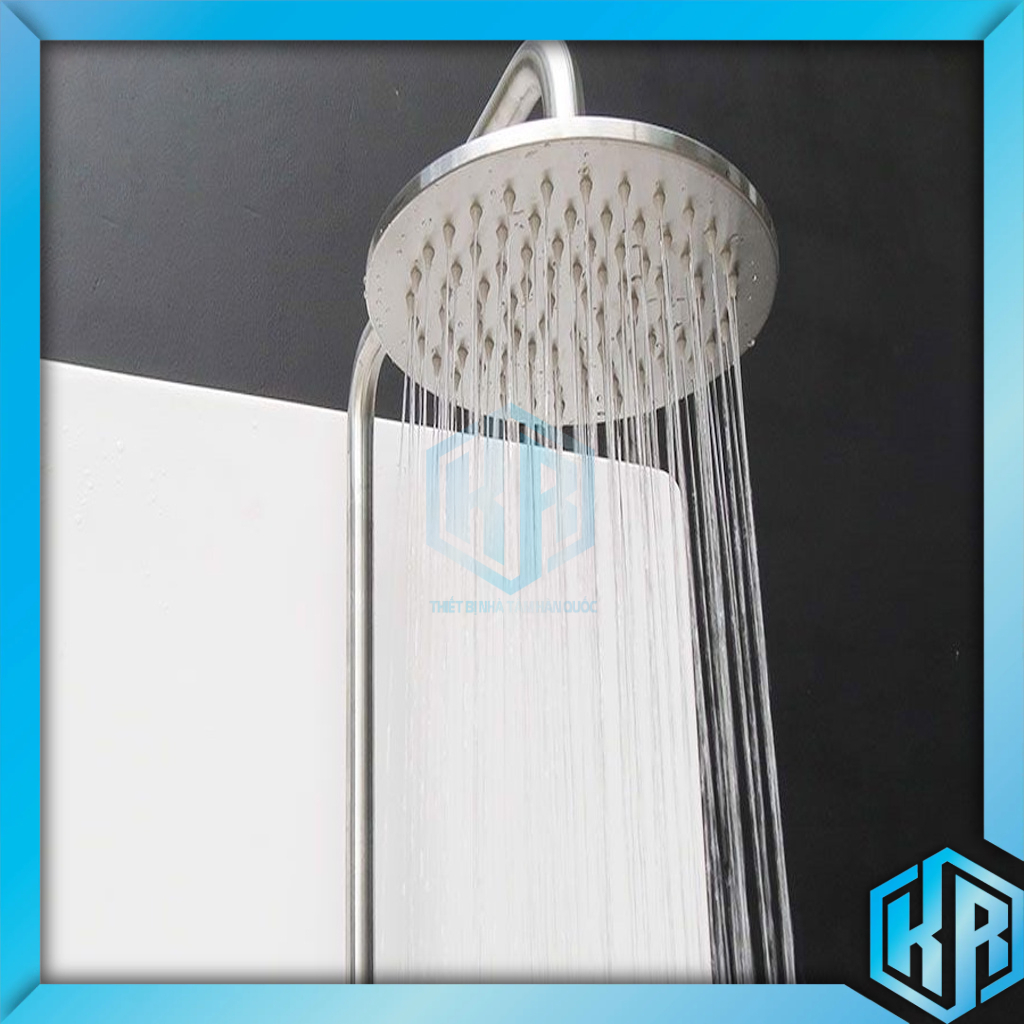 304 stainless steel standing shower bowl, diameter 20cm, matte white ...