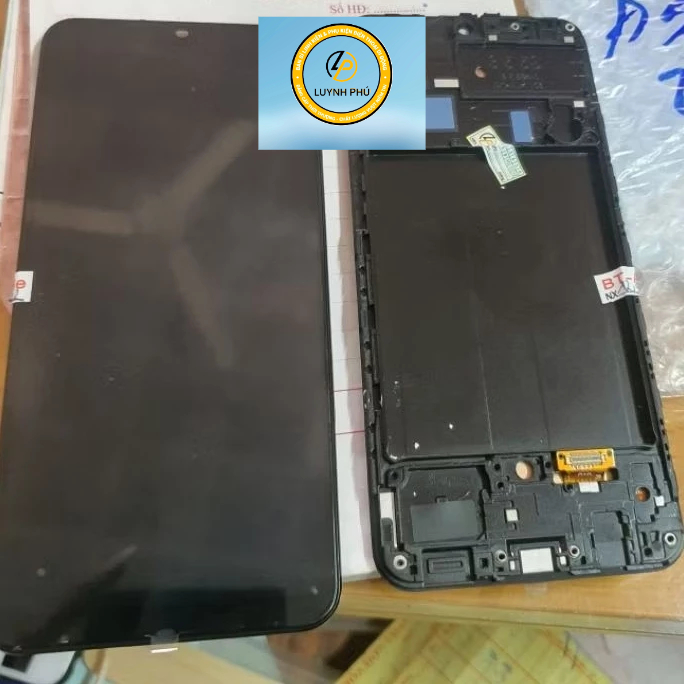 Samsung A30 A305F original screen with frame,oled 2ic with frame ...