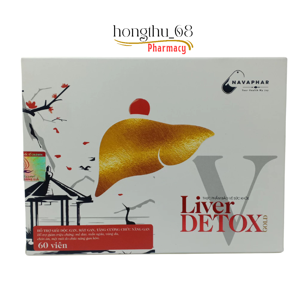 Liver DETOX GOLD box of 60 tablets - Supports Liver detoxification ...