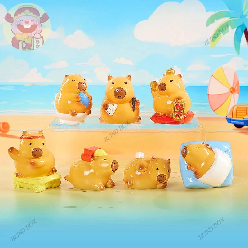 Capybara WORKING WEEK - Blind box entertainment collectible toy, Blind ... Capybara WORKING WEEK - Blind box entertainment collectible toy, Blind ...