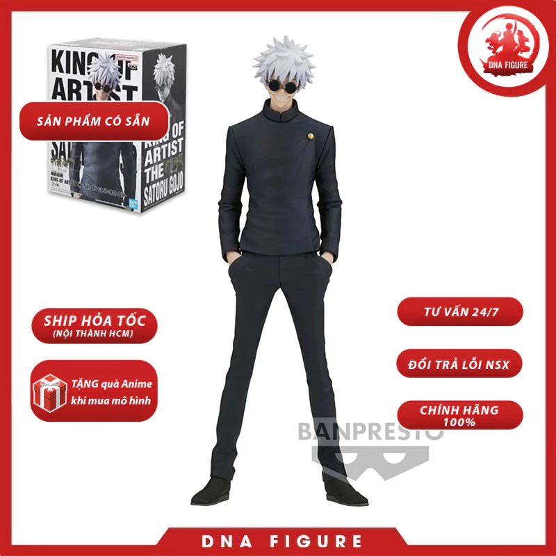 Restock Genuine Gojo Satoru, King of Artist, Jujutsu Kaisen, BANDAI ...