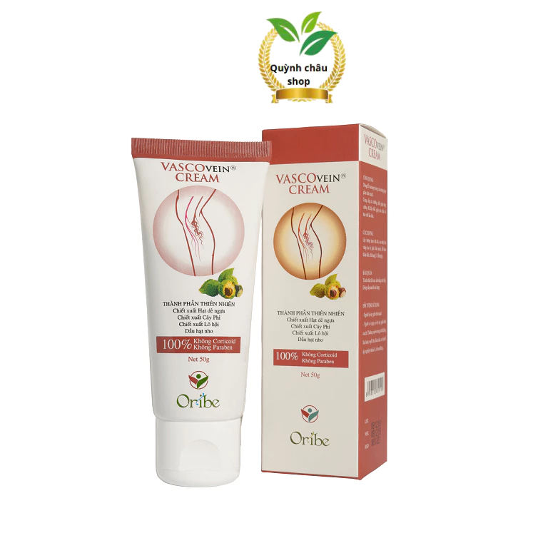 Vascovein cream – Supports the reduction of varicose veins (50g tube ...