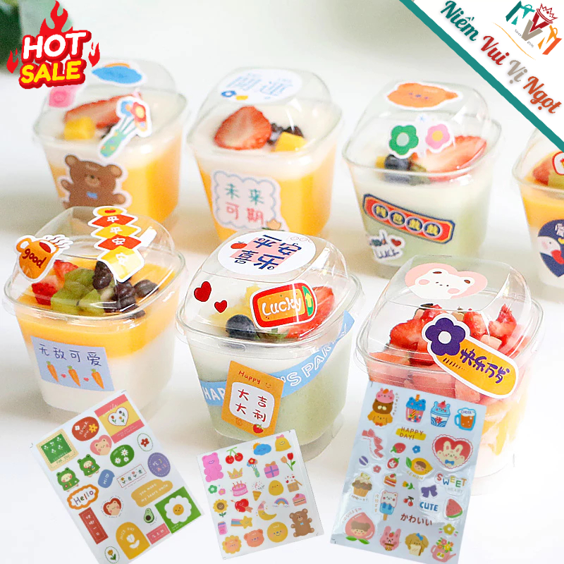 Cute cartoon stickers, cute Box and Bag Stickers, Stickers with all ...
