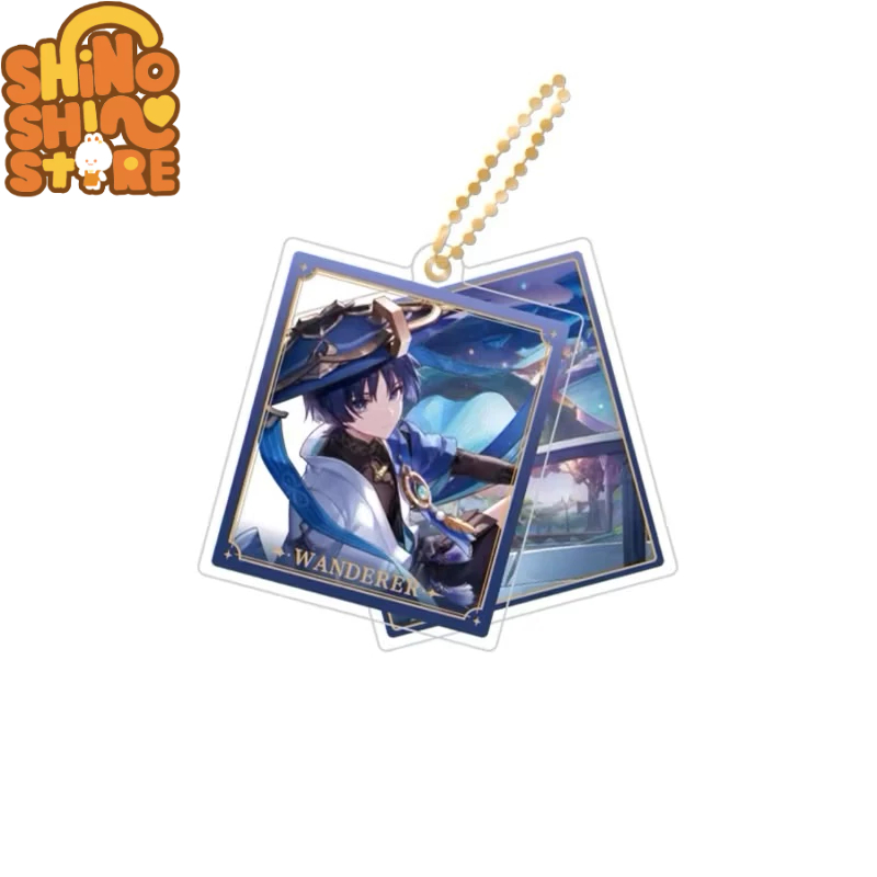 WANDERER acrylic 2-piece keychain with genuine character theme from ...