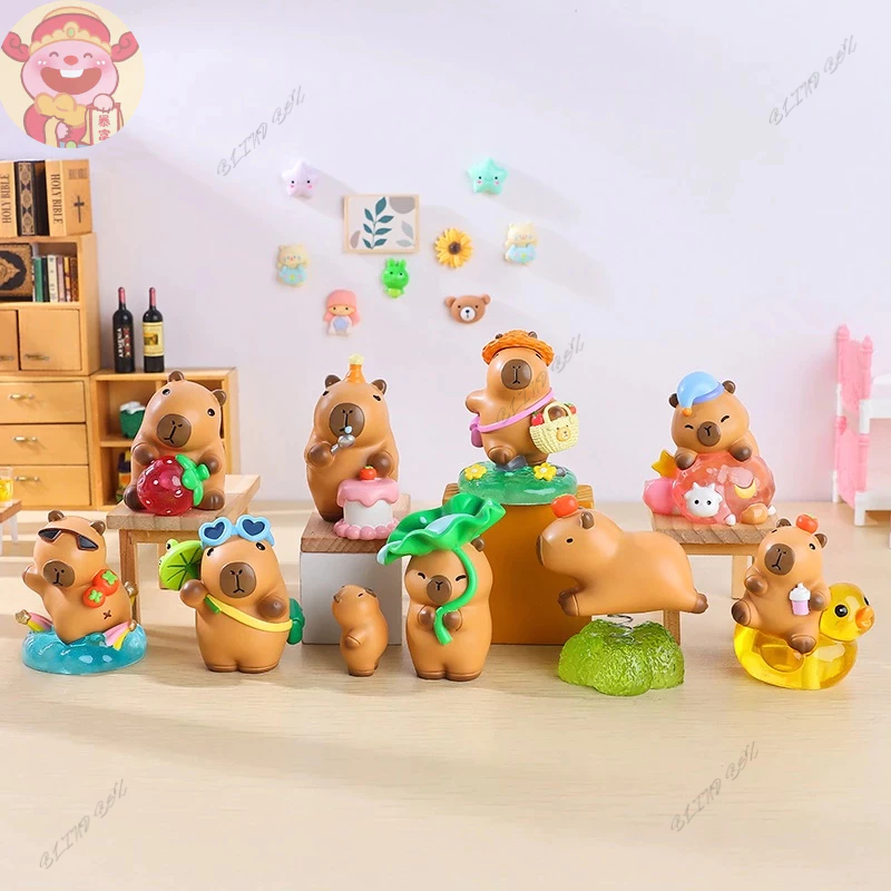 TRI Dahanpi CAPYBALA - BLIND BOX toy, BLIND BOX, cute inanimate capybara mini model statue ...