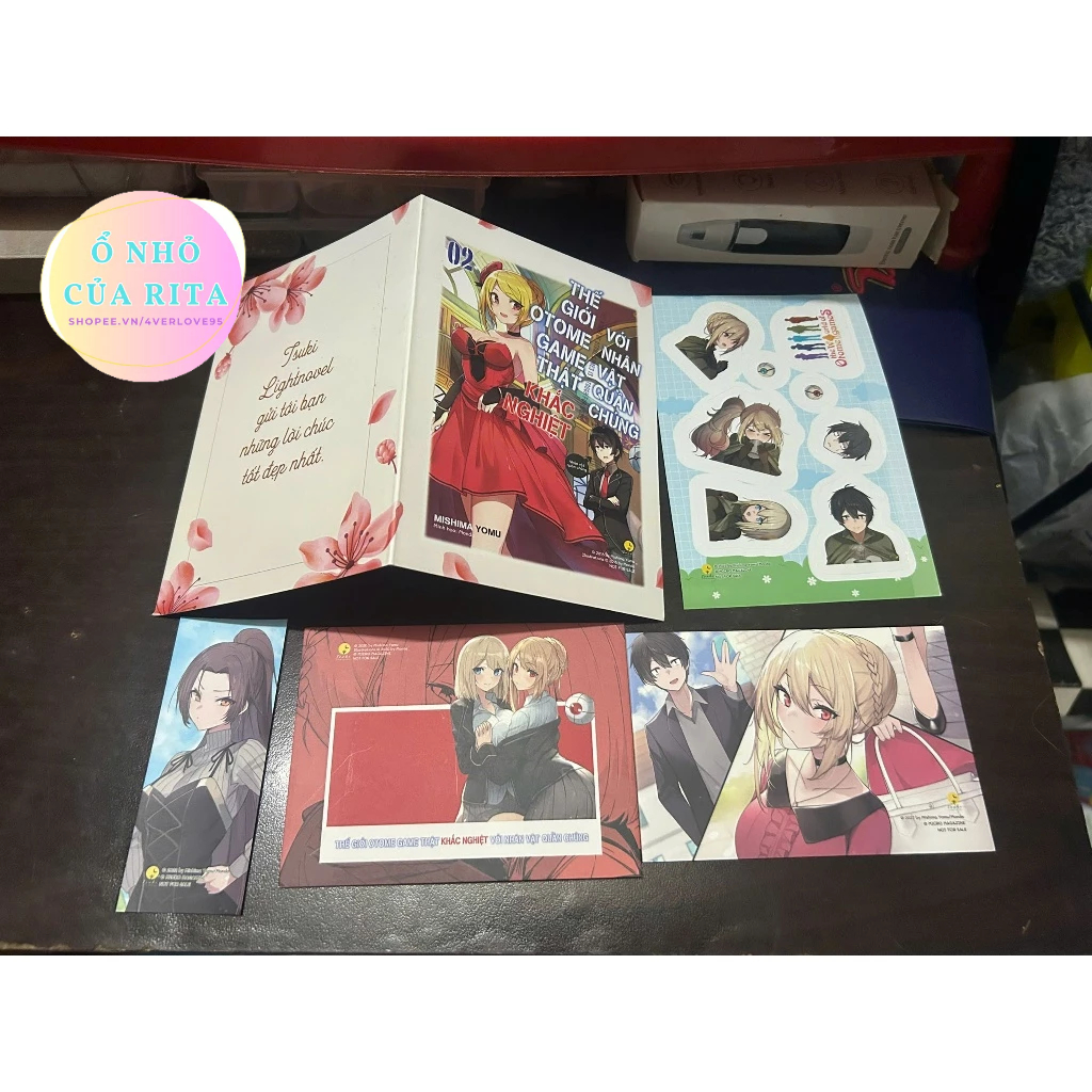 [Accessories] Otome Game World Sticker Set Is Extremely Harsh with ...