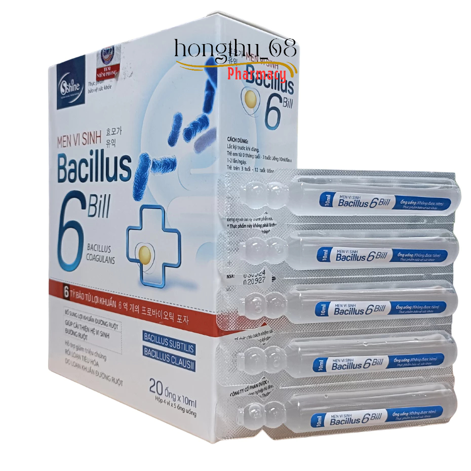Bacillus probiotic 6 bill supplements 6 billion beneficial intestinal ...