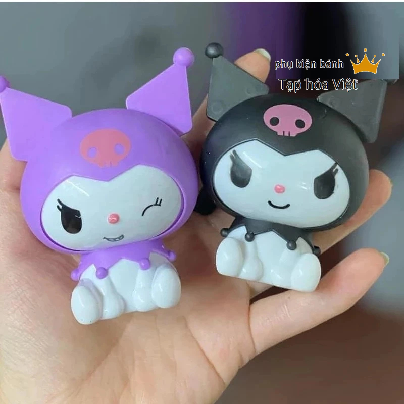 Kuromi baby decorates birthday cake, cute Kuromi baby, Kuromi cat ...