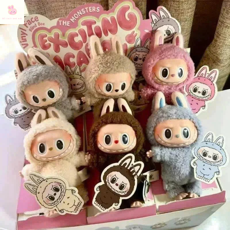 Blind Box Labubu v1 V2 Labubu Macaron Pop Mart Keychain v1 | Shopee ...