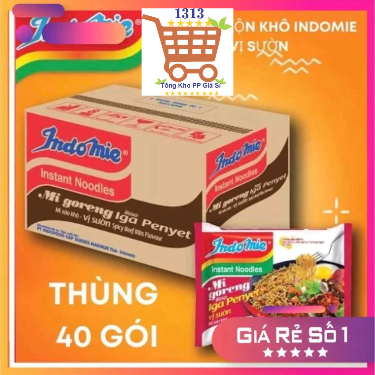 [HCM] Indomie DRY STIR-FRIED NOODLES I 4 FLAVORS I 20 PACKAGES | Shopee ...