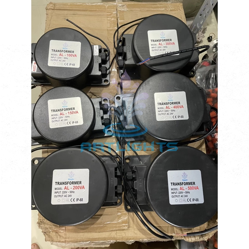 Power adapter 24VAC IP68 converts 220V to 24VAC power source for ...