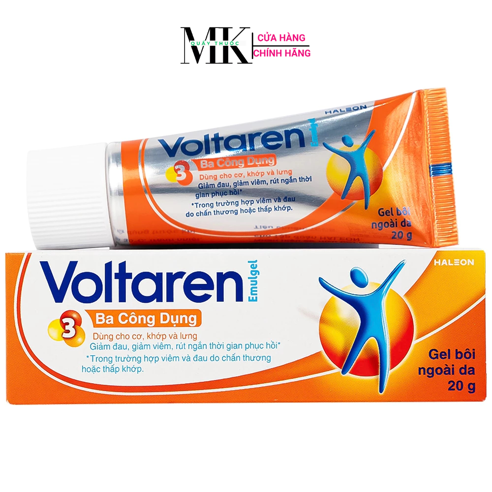 Voltaren Emulgel topical Gel to relieve pain caused by injuries or ...