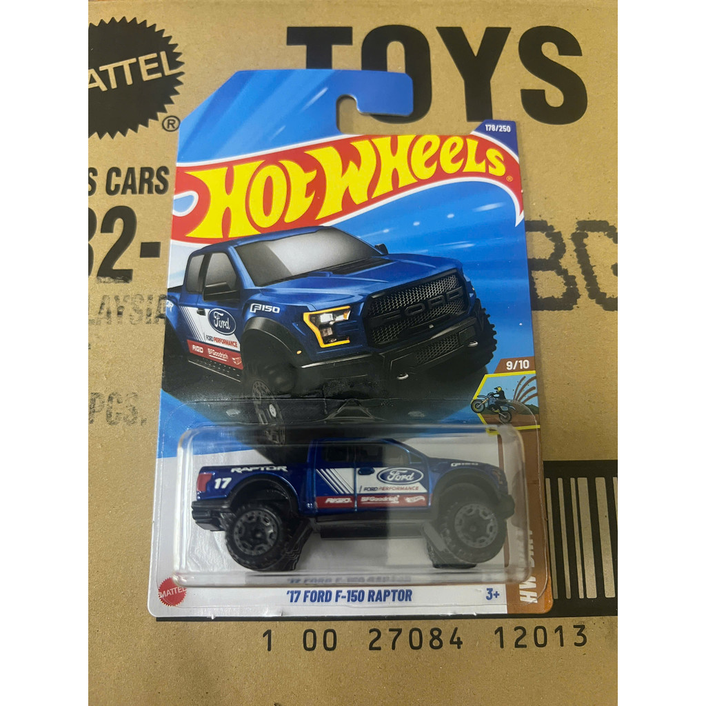 Hazel Shop - Hot Wheels 17 FORD F-150 RAPTOR Blue 2025 Car Model ...