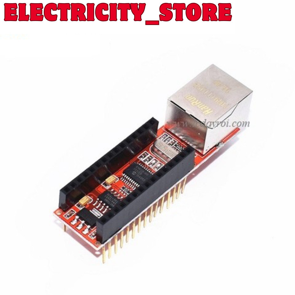 Ethernet shield Kit V1.0 ENC28J60 RJ45 for arduino nano V3 | Shopee ...