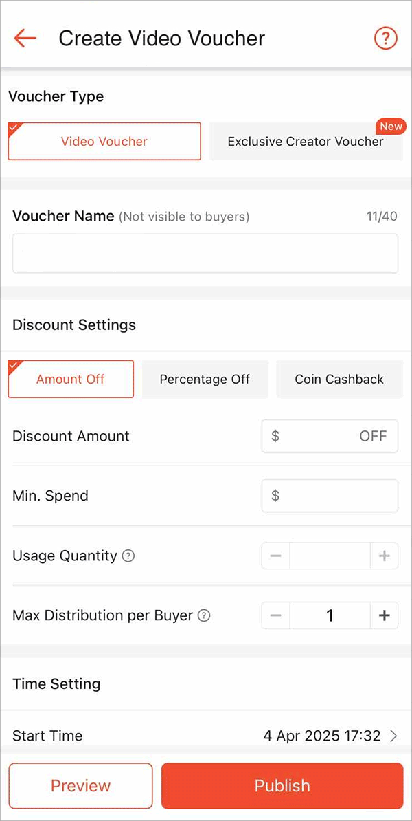 Adding Video Exclusive Voucher to Shopee Video | SG Seller Education ...
