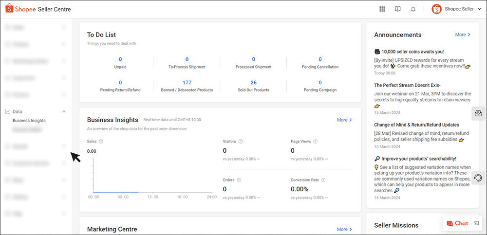Analysing shop traffic | Shopee SG Seller Education Hub