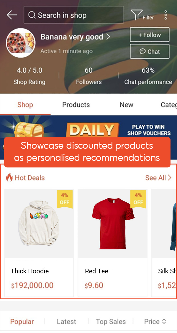 Basic Shop Decoration | Shopee SG Seller Education Hub