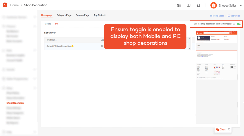 PC Shop Decoration | Shopee SG Seller Education Hub